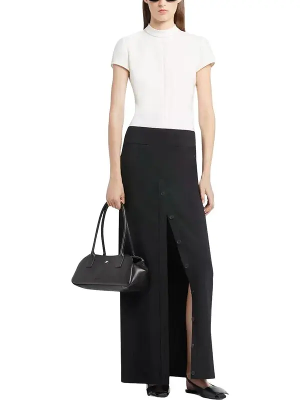 COURREGES Heritage Crêpe Blouse - White