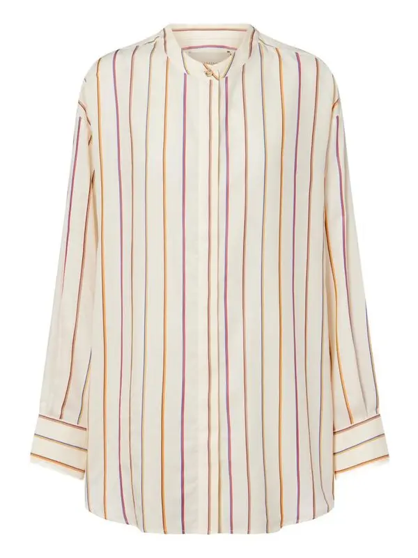 Asceno Ferrara Striped Shirt - Multicoloured
