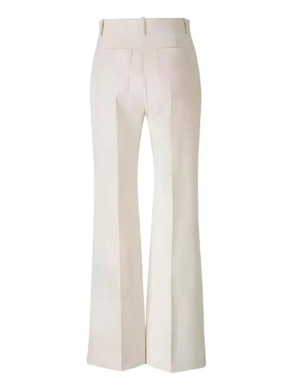 Victoria Beckham Patch-pocket Trousers - Neutrals