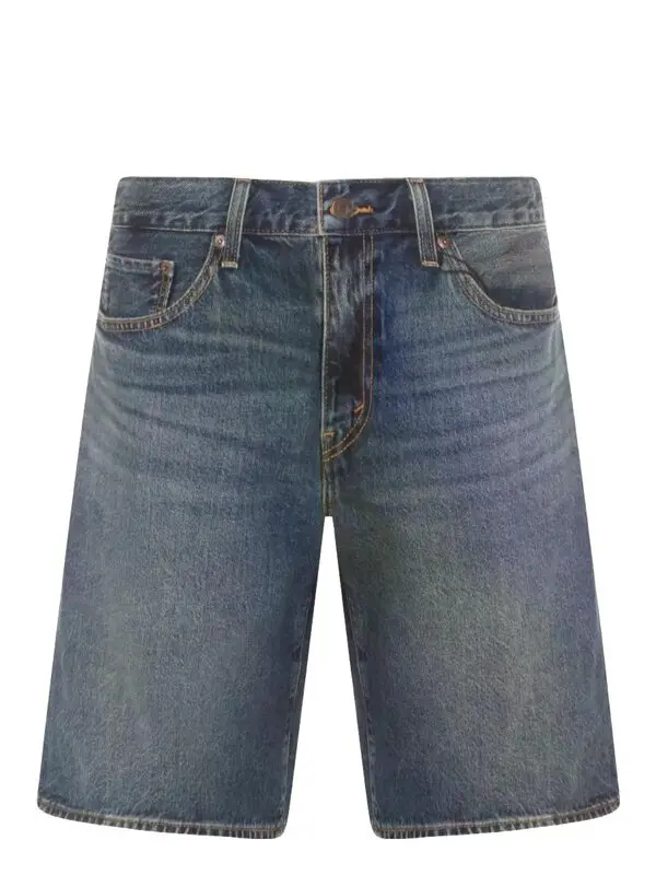 LEVI'S Wide-leg Denim Shorts - Blue