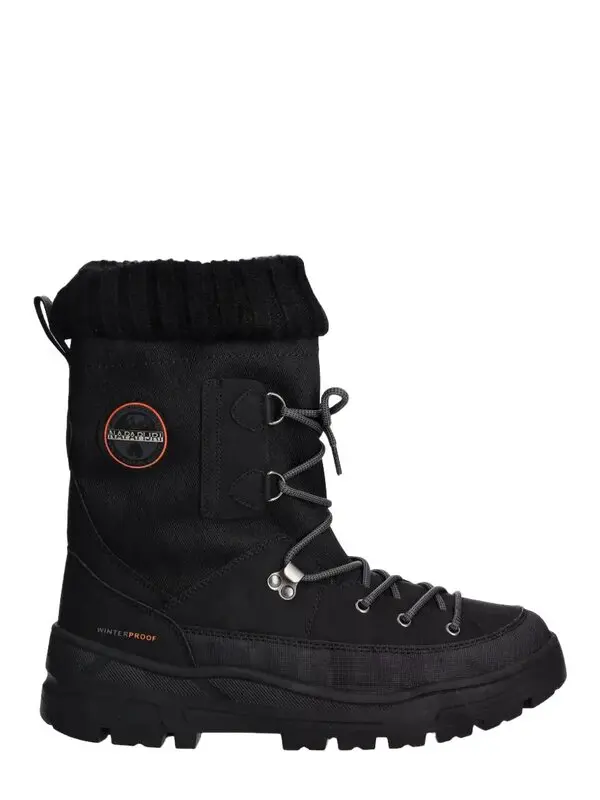 NAPAPIJRI Lace-up Hiking Boots - Black
