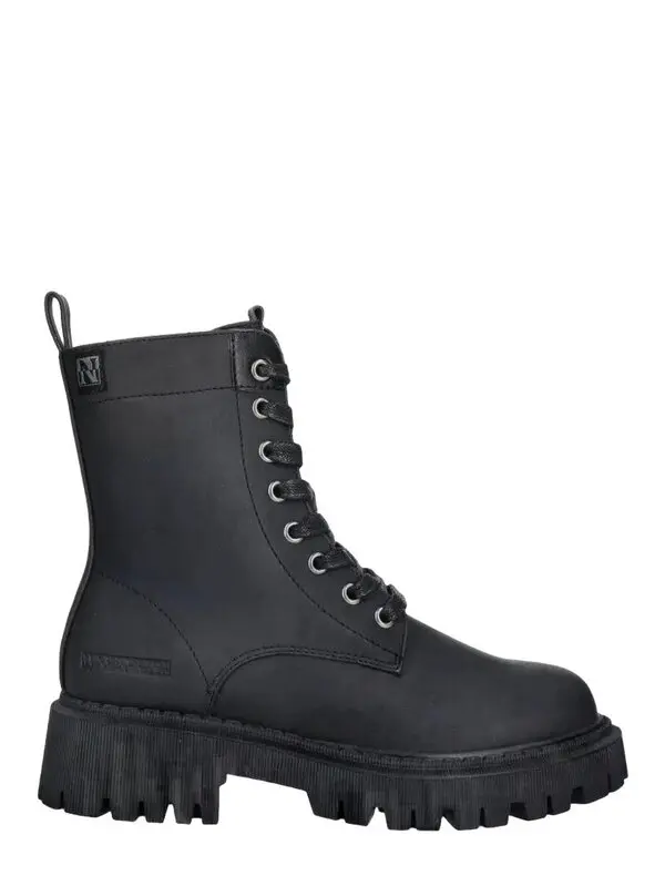 NAPAPIJRI Lace-up Lug Sole Boots - Black