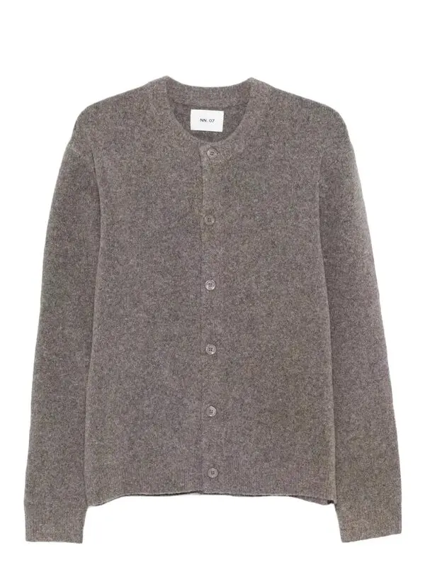 Nn07 Jasper Crew 6683 Cardigan - Grey