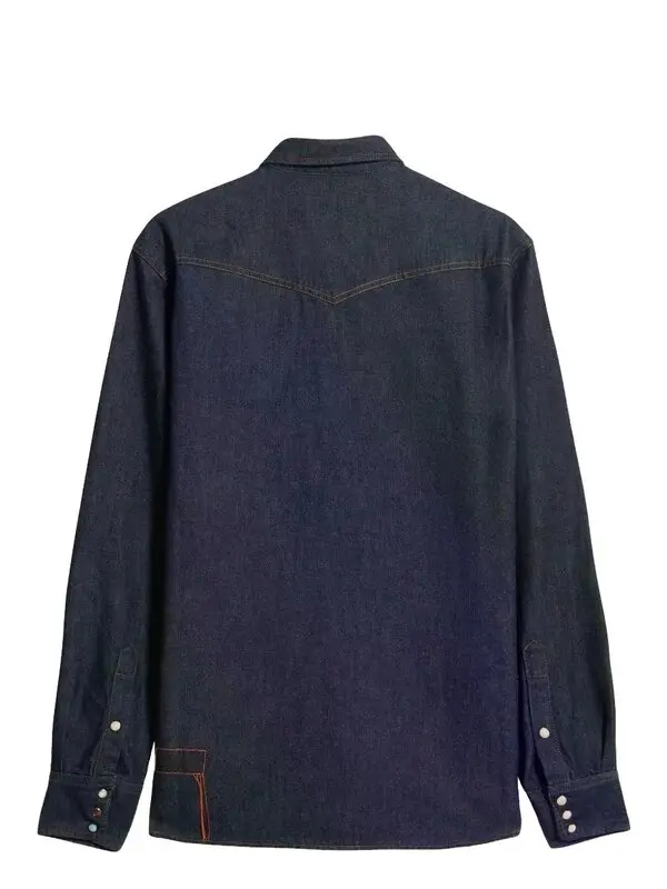 FORTELA Ntex Front-pockets Denim Shirt - Blue