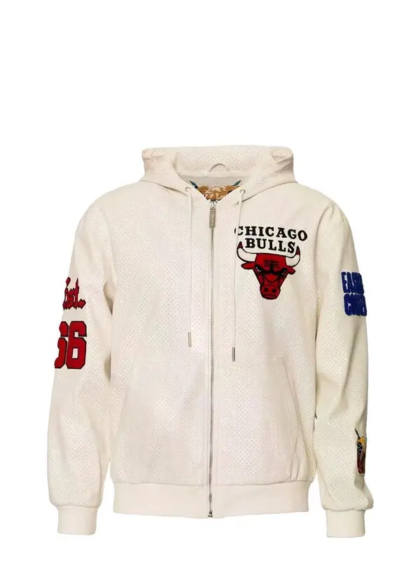 JEFF HAMILTON Hooded Zip-up Jacket - Neutrals