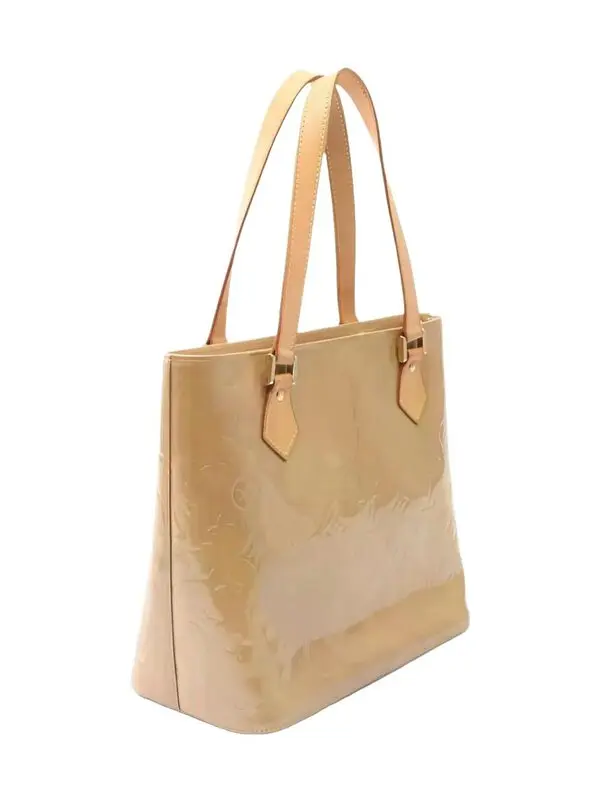 LOUIS VUITTON 2005 Vernis Houston Monogram Tote Bag - Neutrals