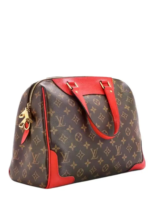 LOUIS VUITTON Retiro Nm Handbag Monogram Canvas And Leather Satchel - Brown