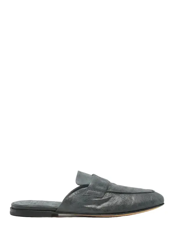 Officine Creative Blair Loafer Flat Mules - Grey