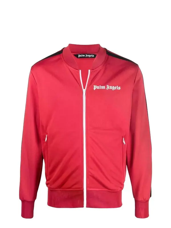 Palm Angels Side-stripe Track Jacket - Red