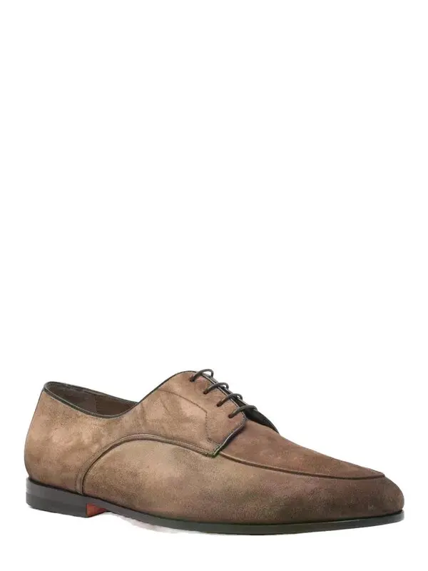 Santoni Lace-up Derby Shoes - Brown