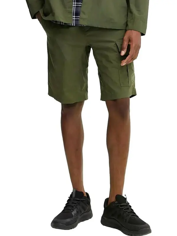 MAMMUT Belt-detail Cargo Shorts - Green