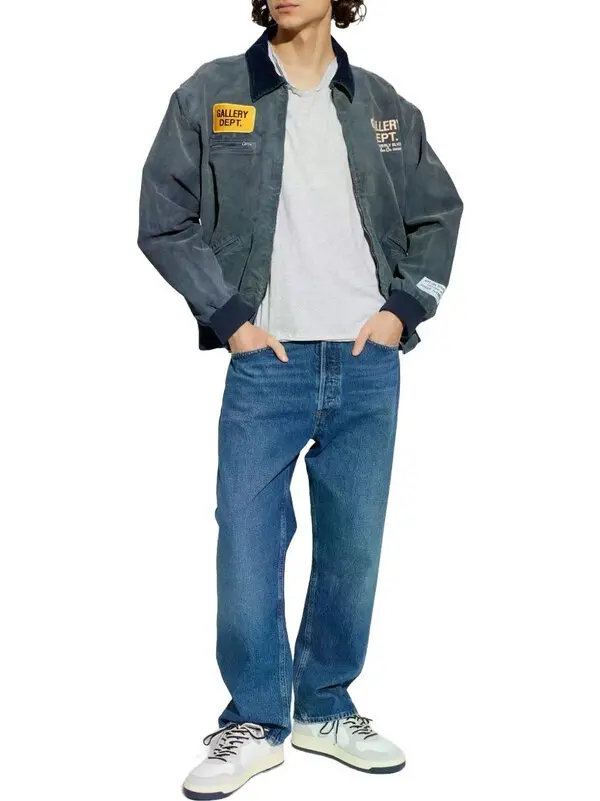 AGOLDE 90´s Frayed Jeans - Blue