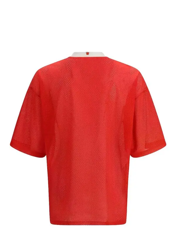Moschino Number-appliqué T-shirt - Red