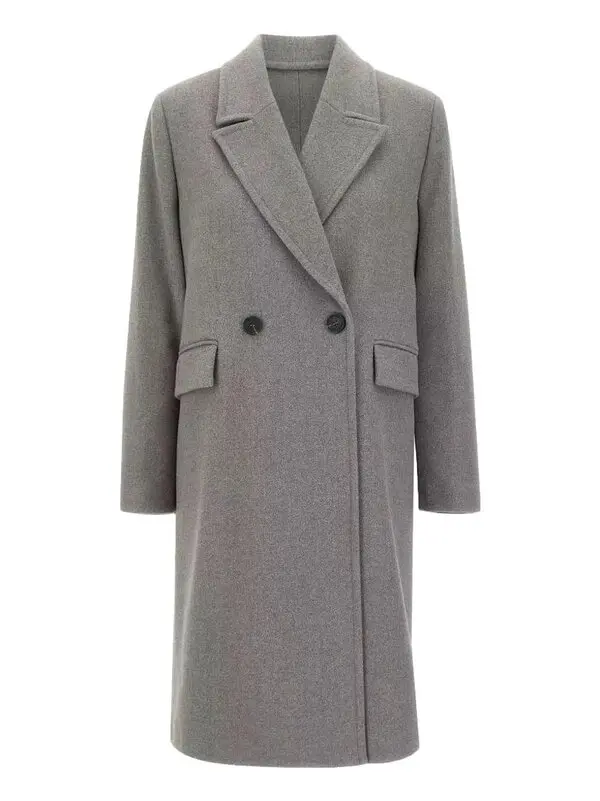 KAOS Double-breasted Coat - Grey