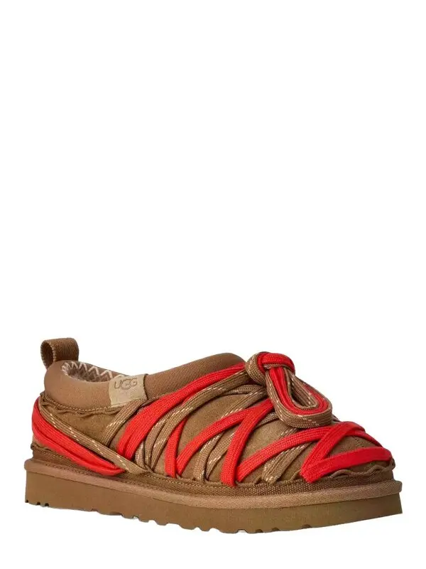 UGG Tasman Laced Slippers - Neutrals