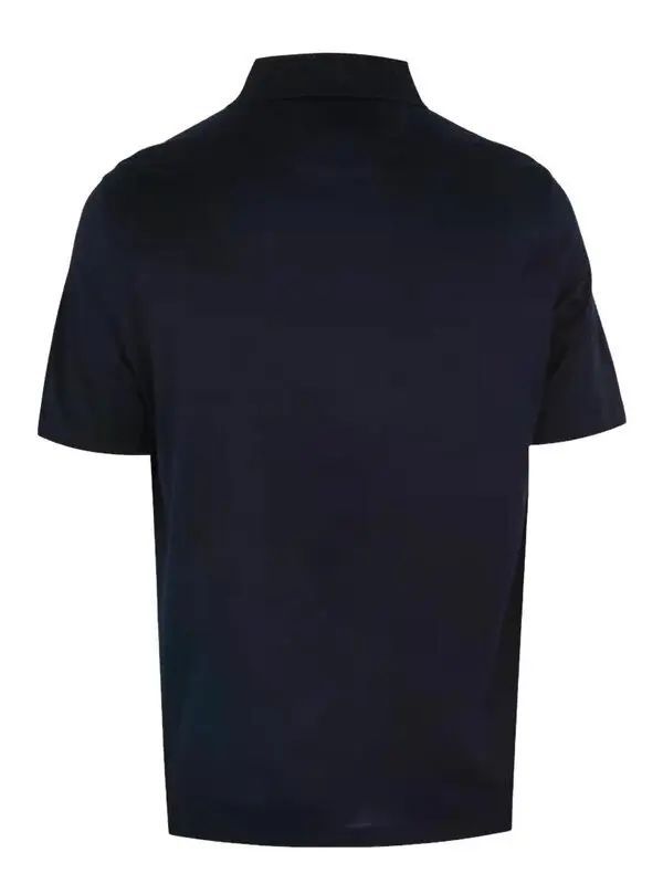 Pal Zileri Button Polo Shirt - Blue