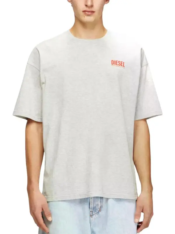 DIESEL® T-boxt-bisk Logo T-shirt - Grey