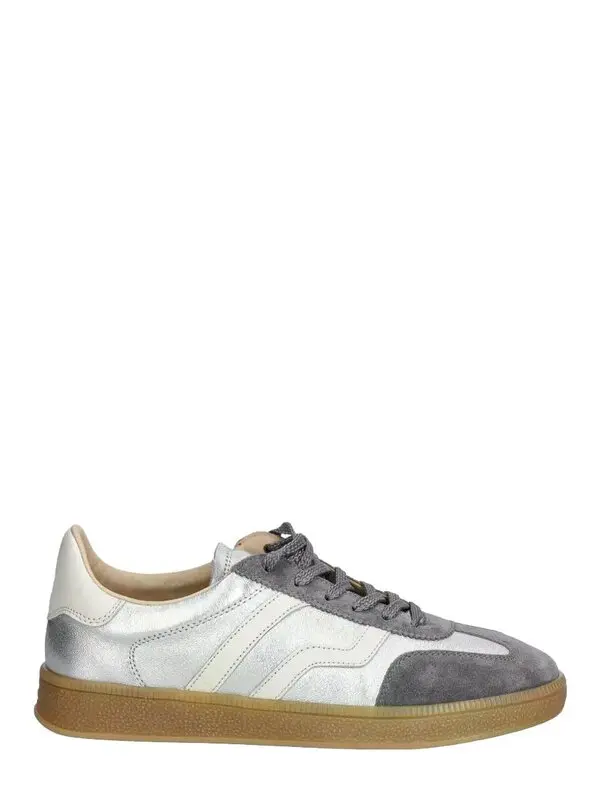 Gant Cuzima Leather Sneakers - Silver