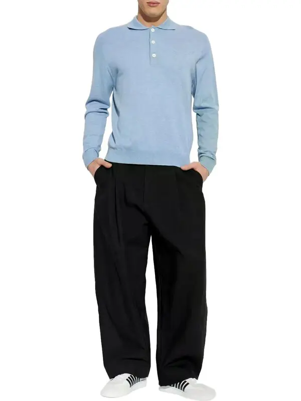 Dsquared2 Long-sleeve Polo Shirt - Blue