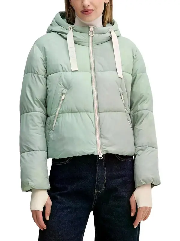Geox Padded Hooded Jacket - Green