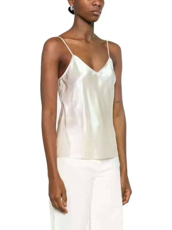 Alberta Ferretti V-neck Blouse - Neutrals