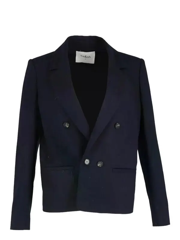 Ba&sh Double-breasted Jacket - Blue