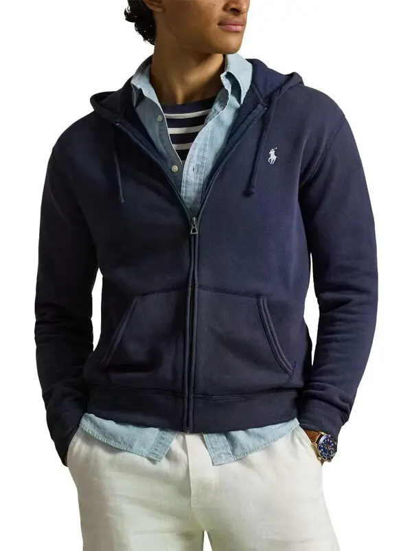 Polo Ralph Lauren Zip-up Hoodie - Blue