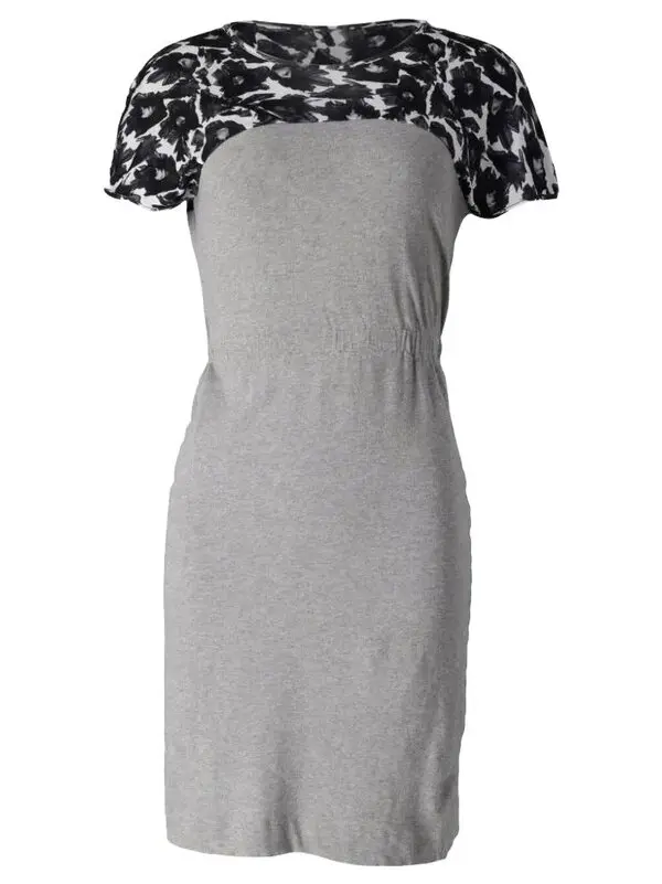 Mother Of Pearl Panelled Midi Dress - Grey