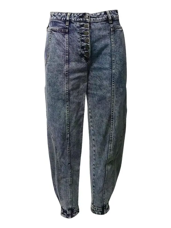 Ulla Johnson Brodie High Rise Trousers - Blue