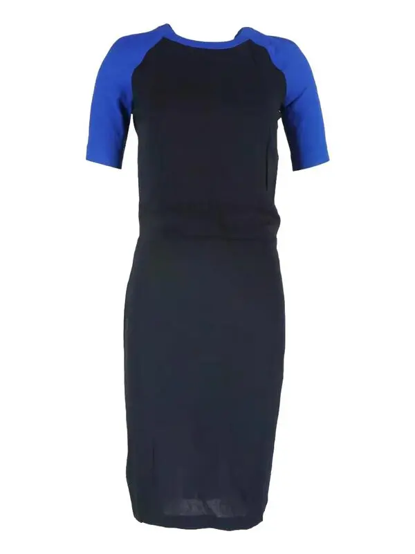 A.L.C. Colour-block Midi Dress - Black