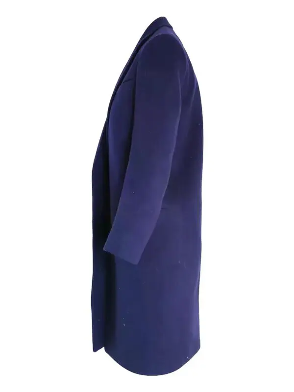 Celine Open-front Wool Coat - Blue