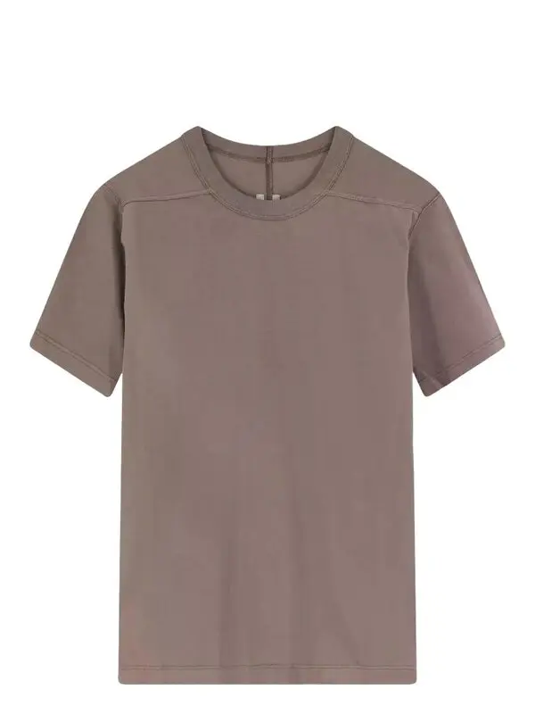 Rick Owens Ribbed Crew-neck T-shirt - Grey