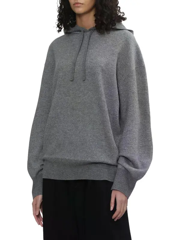 A.p.c. Long-sleeve Hoodie With Drawstring - Grey
