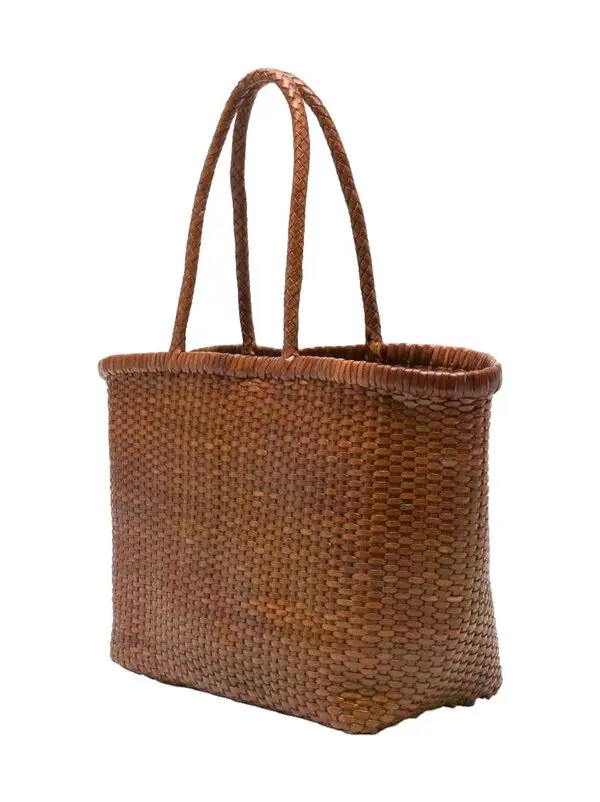 Dragon Diffusion Big B Weave Woven Tote Bag - Brown