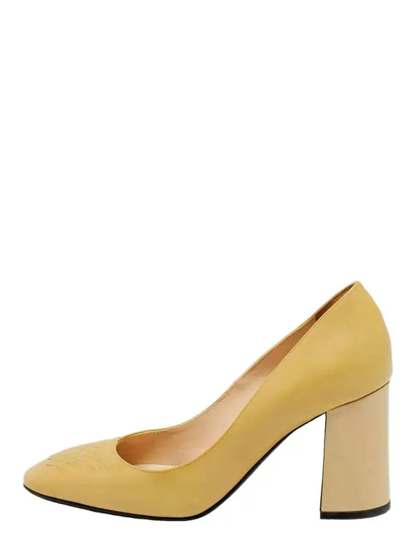 Bottega Veneta Block Heel Pumps - Neutrals