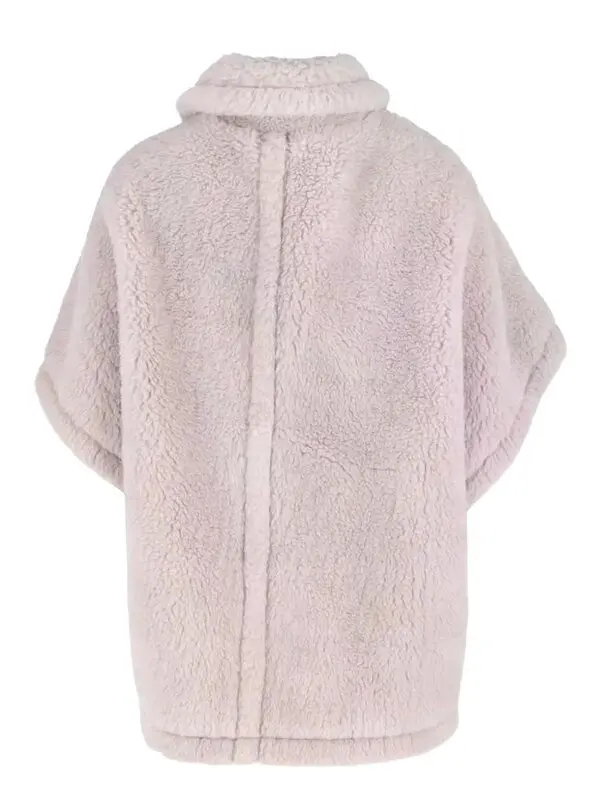 Max Mara Teddy Cape - Grey