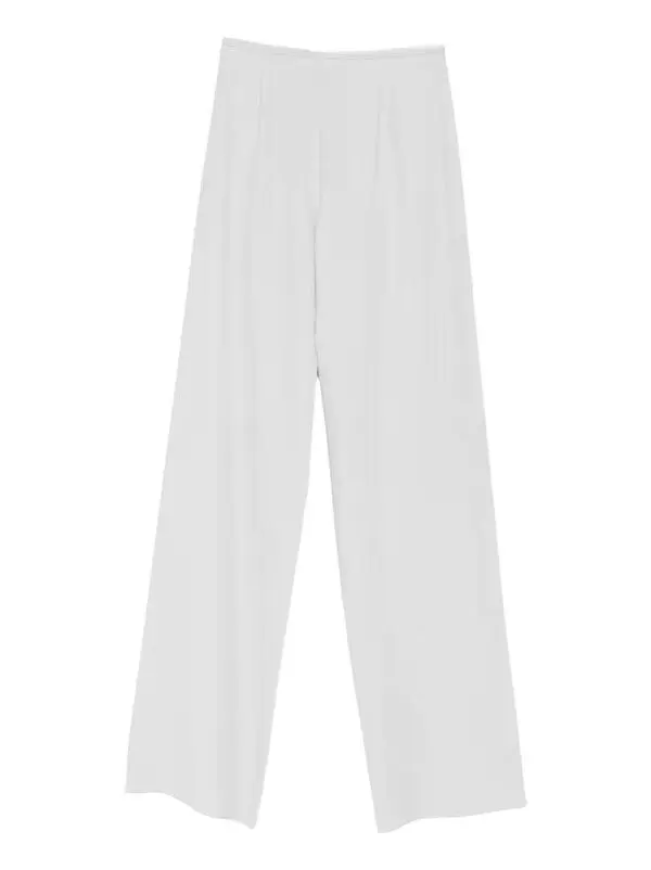 Emporio Armani Wide Leg Trousers - Grey