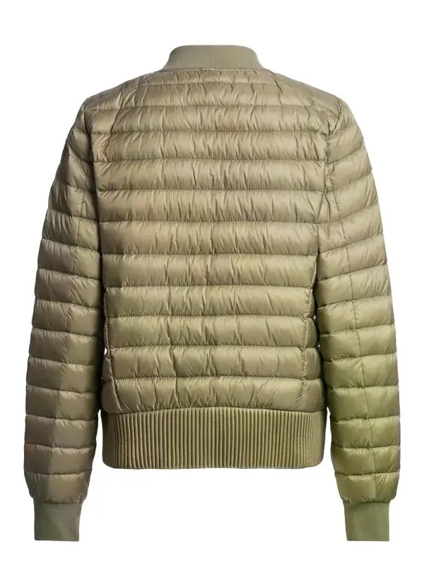 PARAJUMPERS Leila Ribbed Bomber Jacket - Neutrals