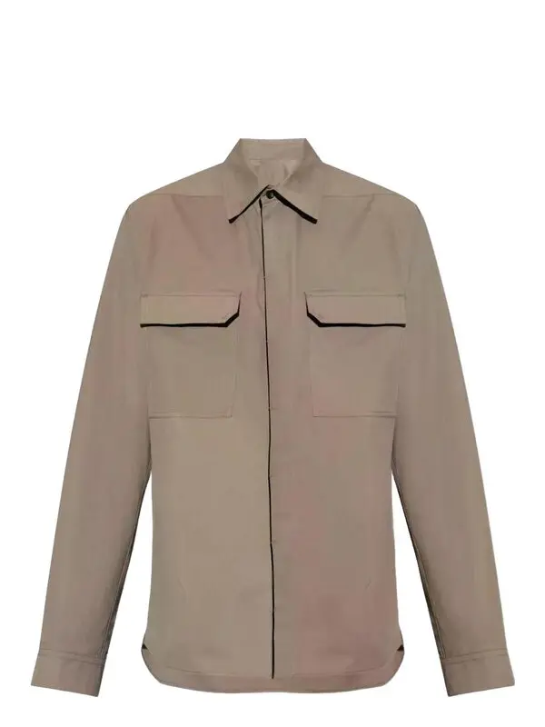 Rick Owens Chest-pocket Shirt - Neutrals