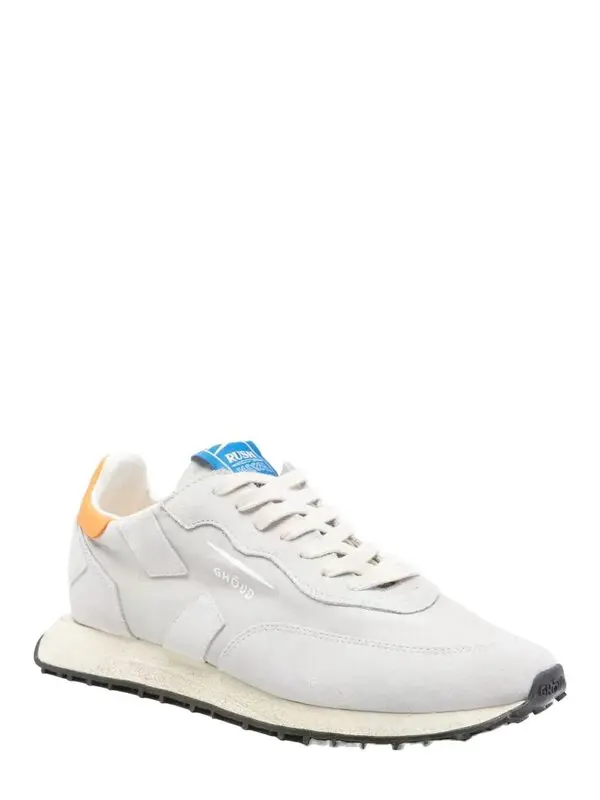 GHOUD VENICE Rush Panelled Lace-up Sneakers - Grey