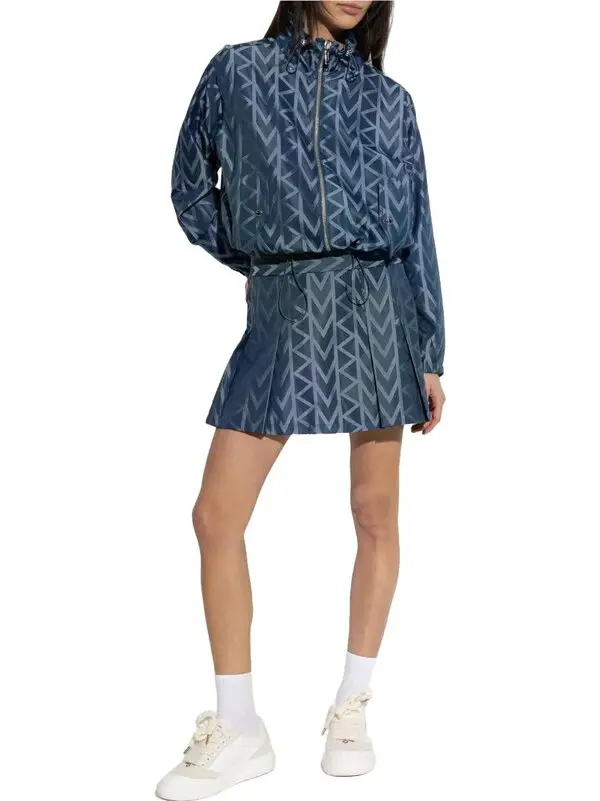 Michael Kors Pleated Mini Skirt - Blue