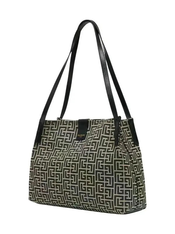 Balmain Small Release Shoulder Bag - Neutrals