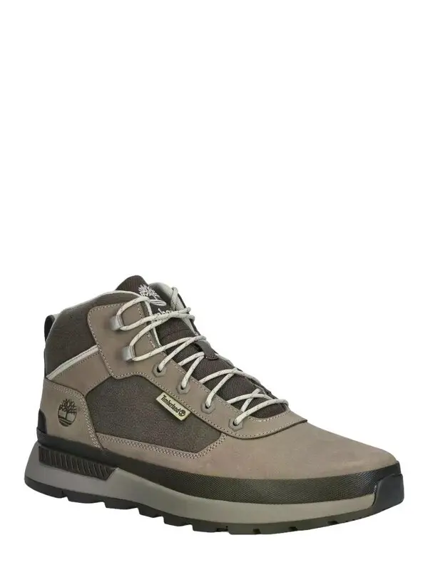 Timberland Logo-embossed High Top Sneakers - Neutrals