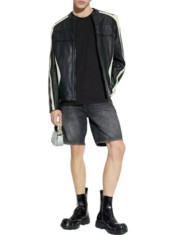 DIESEL® Long-sleeve T-shirt - Black