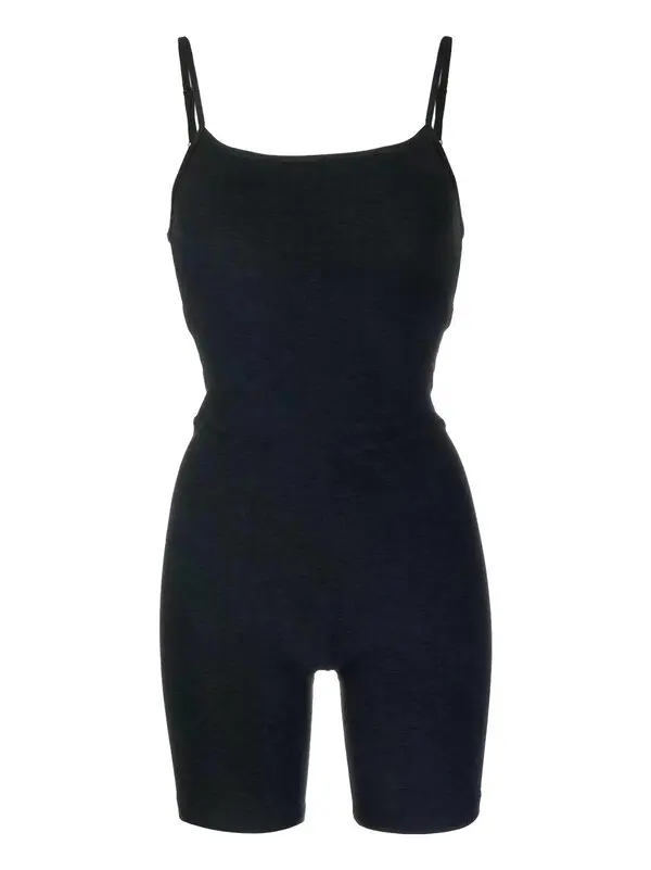 Beyond Yoga Spacedye Get In Gear Biker Jumpsuit - Black