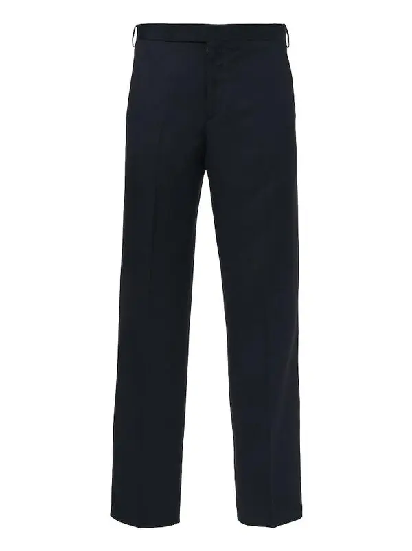 LARDINI Mid-rise Chinos - Blue