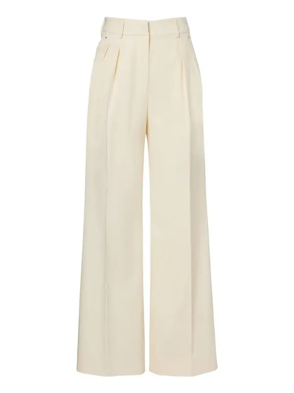 Moncler Wide-leg Pants - White