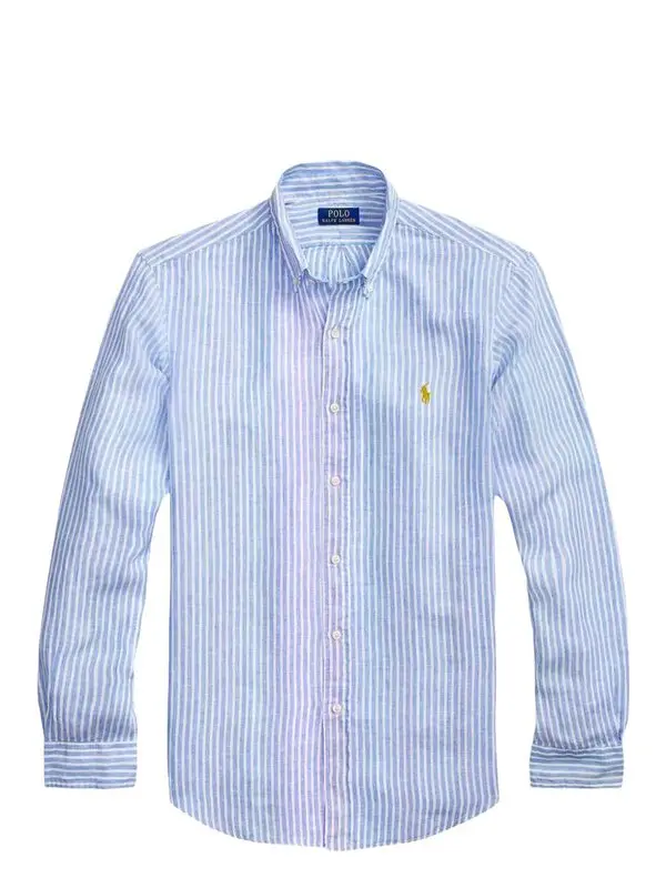 Polo Ralph Lauren Striped Button-down Shirt - Blue