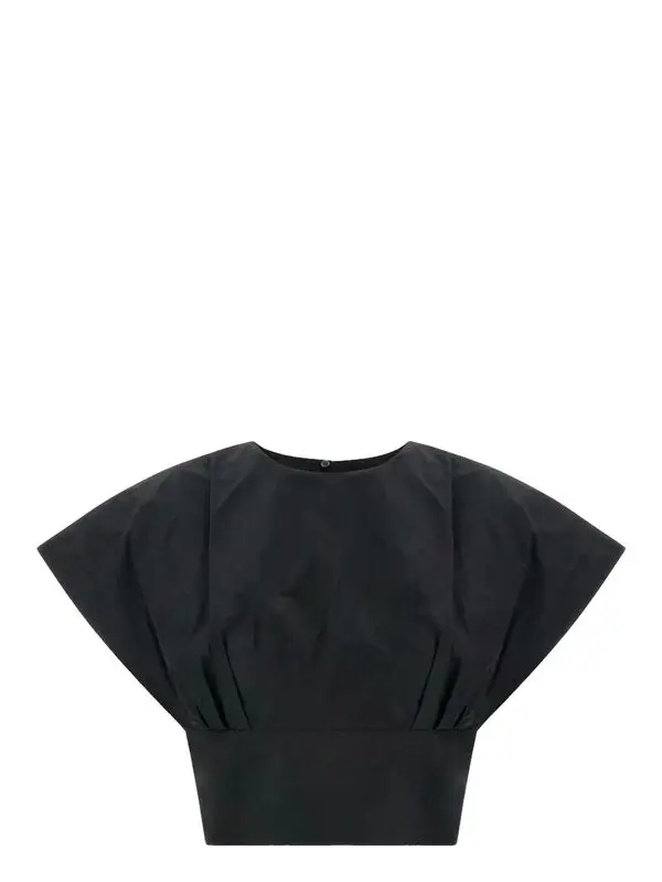Pinko Front Back Asparago Top - Black