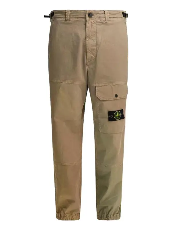 Stone Island Compass-badge Trousers - Neutrals